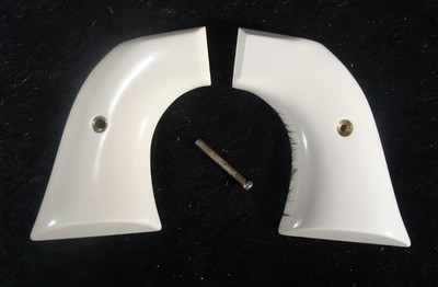 Ruger New Model Single Six, Blackhawk Revolver XR3-RED Frame Faux Ivory ...