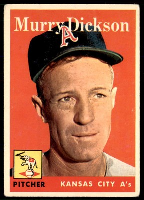 1958 Topps #349 Murry Dickson | eBay