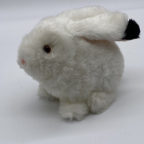 IWAYA Animated Sound Bunny Rabbit Moving Plush Toy 9" 1986 Vintage ...