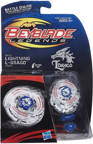 Lightning L-Drago 100HF Legends Beyblade BB-43 by Hasbro | eBay