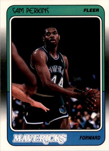 1988-89 Fleer Basketball Sam Perkins Dallas Mavericks #31 | eBay