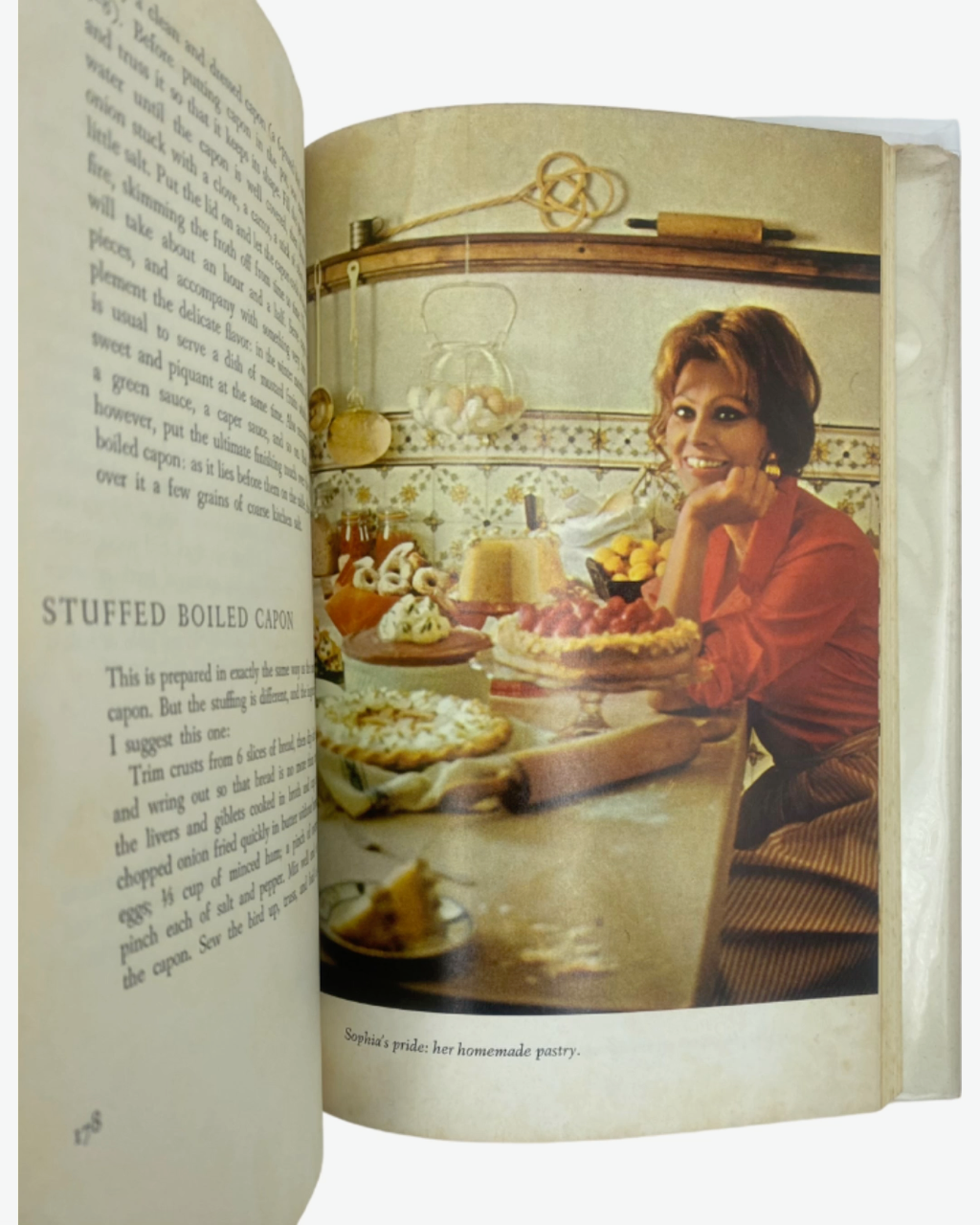 In the Kitchen with Love by Sophia Loren 1972 Cookbook Hardcover | eBay