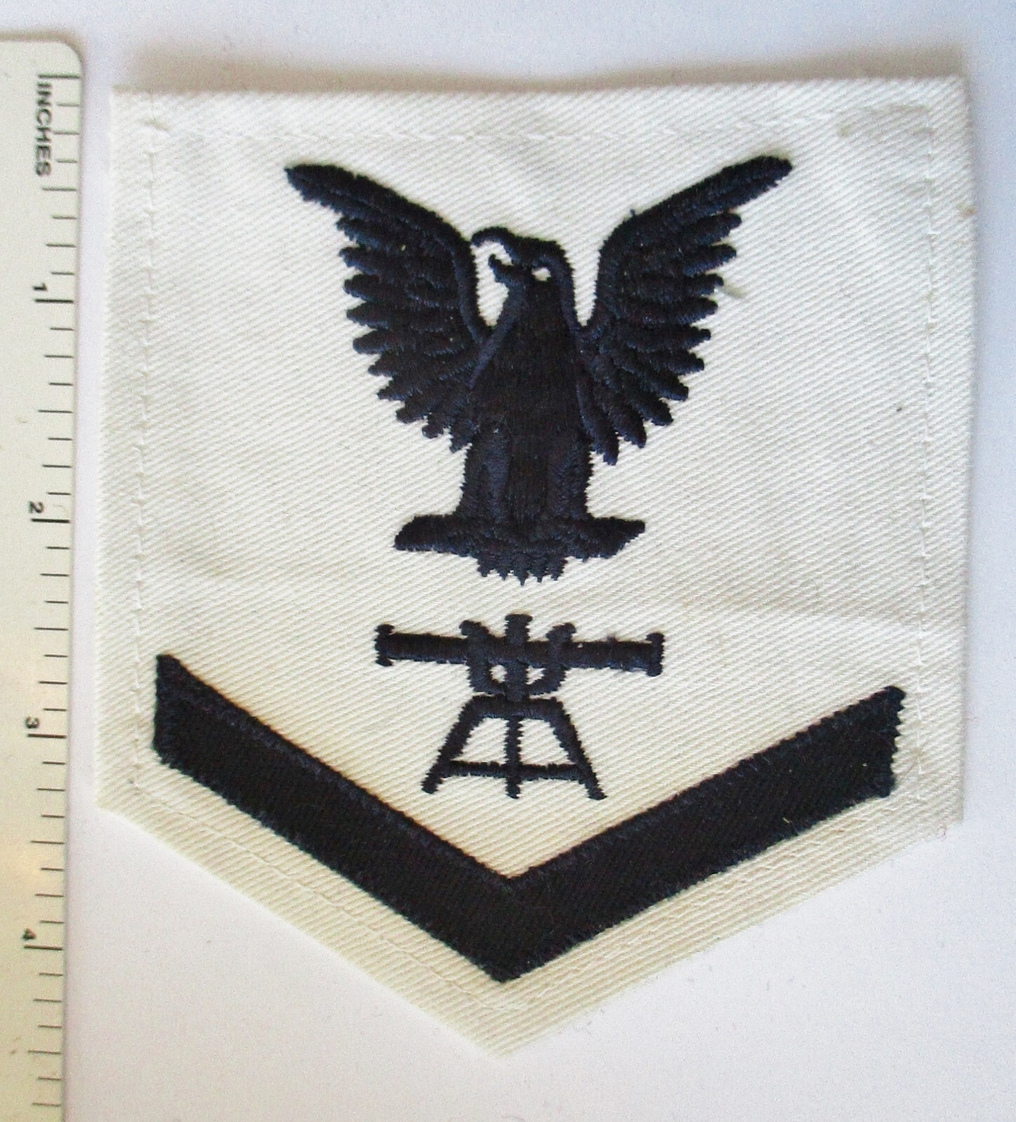 WW2 Vintage US NAVY FIRE CONTROL 3rd Class PETTY OFFICER Rate PATCH on ...