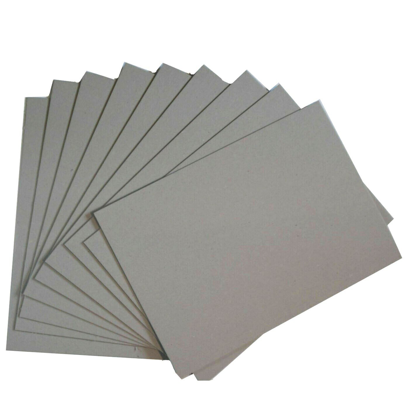 10 x Greyboard 1.5mm Thick Card Grey Board Recycled Backing Modelling ...