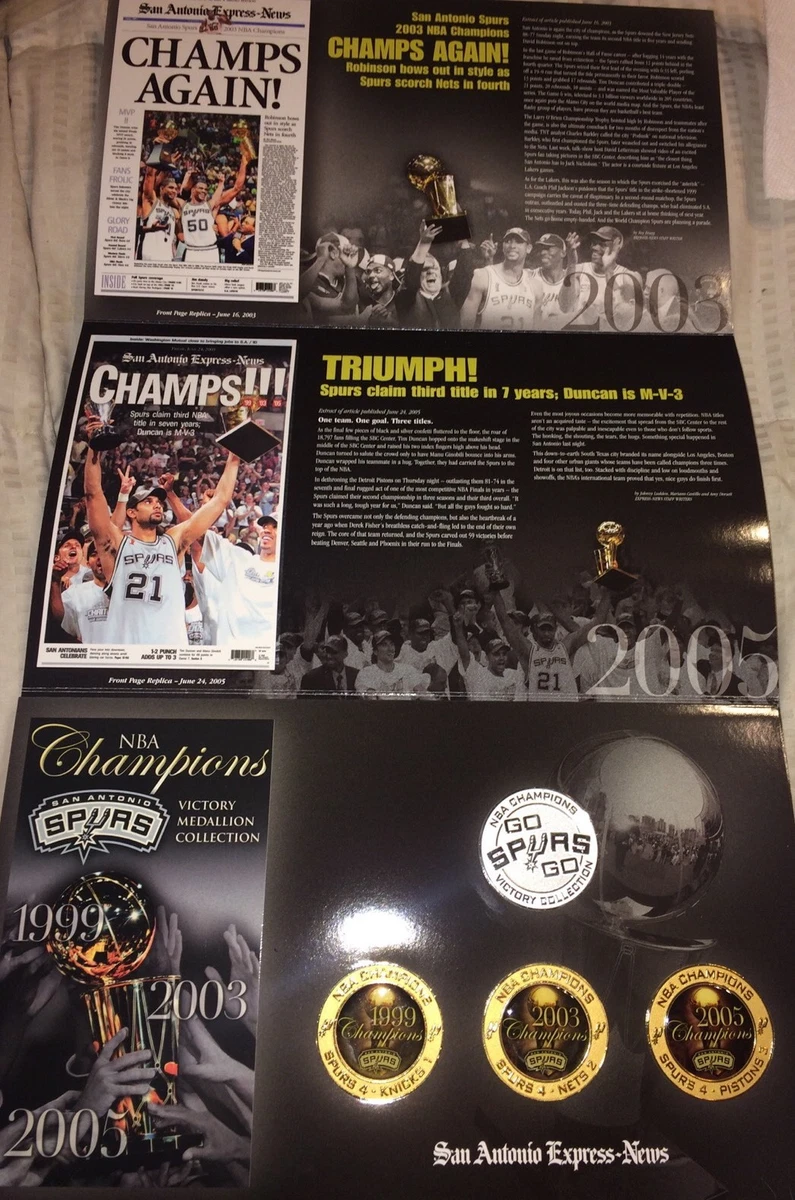 1999 Spurs Championship Ring