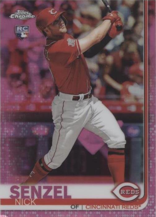 2019 Topps Chrome Update Series - Nick Senzel #32 Pink Refractor (RC ...
