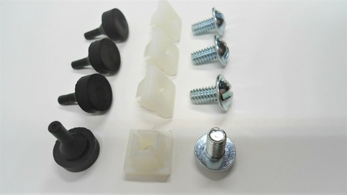 12 PC LICENSE PLATE HARDWARE KIT! FOR GM BEL AIR IMPALA CADILLAC BUICK ...