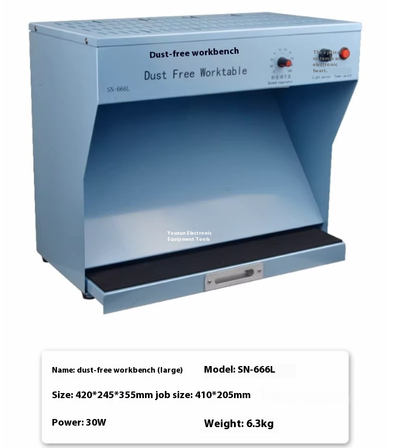 Portable Dust Free Room Worktable Portable Laminar Air Flow Clean ...