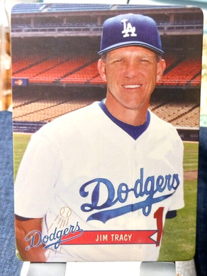 2003 Keebler Baseball Card of Manager Jim Tracy (Dodgers) #1 (NM) Free ...