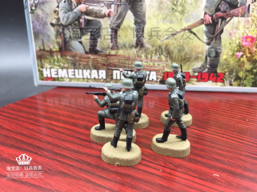 1/72 5Pcs World War II German Infantry Soldier Model | eBay