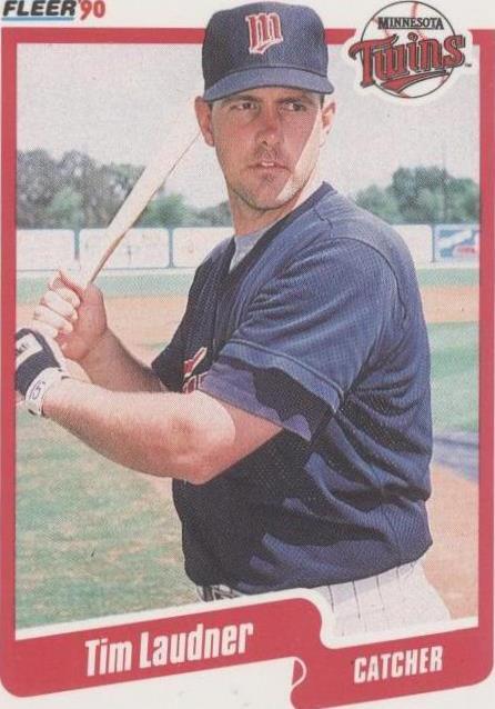 1990 Fleer - #380 Tim Laudner for sale online | eBay