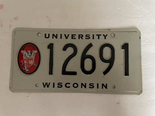 University Of Wisconsin Madison License Plate | eBay