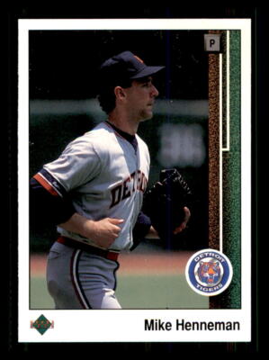 1989 Baseball 1989 Upper Deck Mike Henneman Detroit Tigers #373 1 | eBay