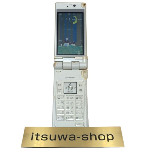 docomo P905i White FOMA Japanese Flip Phone Keitai Cell phone Used ...