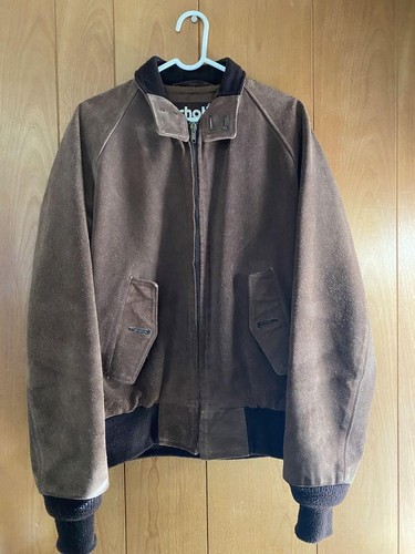 Usa Schott Schott A-1 Suede Leather Flight Jacket | eBay