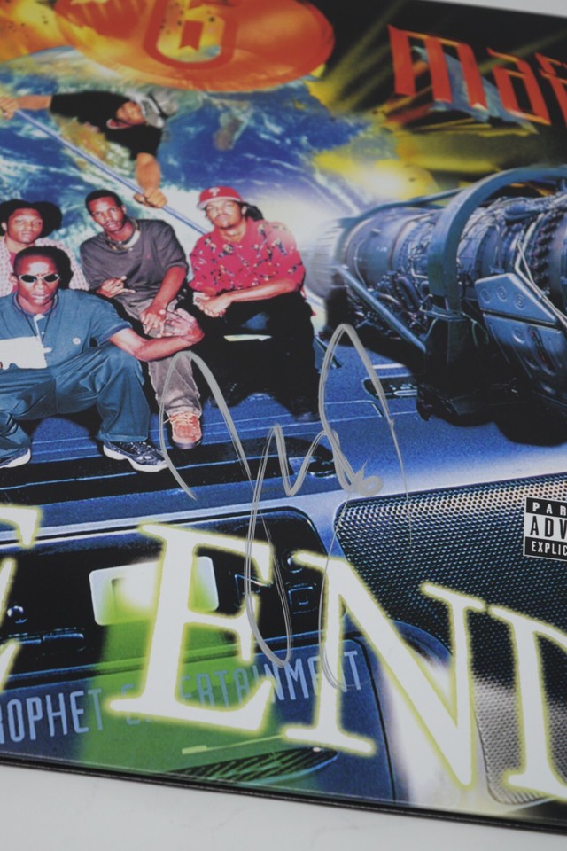 Juicy J Signed Autograph Three 6 Mafia Chapter 1 The End Vinyl Record ...