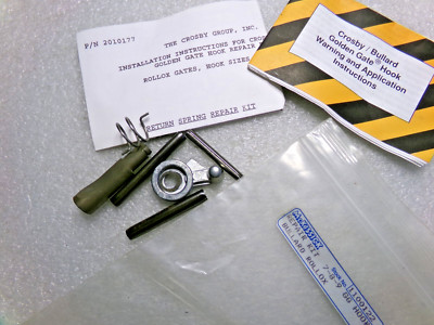 McKissick Crosby Bullard Rollox Repair Kit #7, #8, #9 Golden Gate Hooks ...