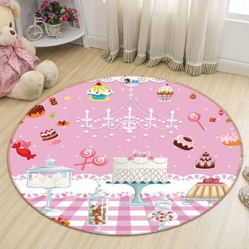 3D Colorful Candy Cake ZHUA2692 Game Non Slip Rug Mat Photo Carpet Amy ...