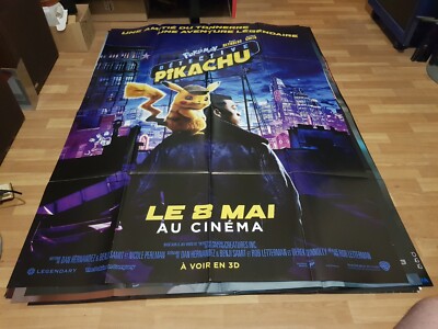Affiche cinema 120x160 PIKACHU | eBay