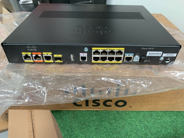 Cisco 891F Integrated Services Router 8-Port-Switch - Schwarz online ...