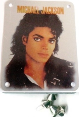 MICHAEL JACKSON VINTAGE BRASSART METAL STUDDED PATCH | eBay UK