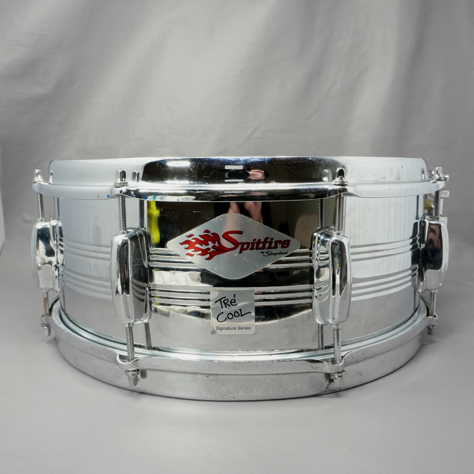 Slingerland Spitfire Tre Cool (Green Day) Signature 5.5x14 Snare Drum ...