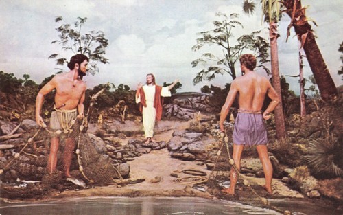 Postcard Sermon on the Mount Christ Cathedral Buffet Restaurant God ...