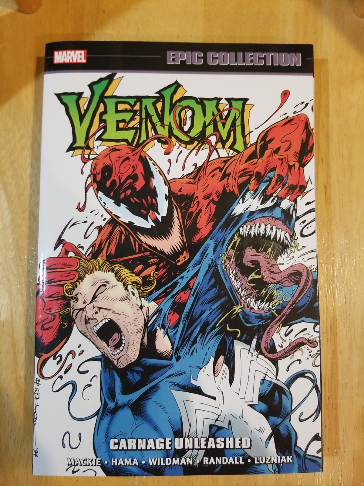 Venom Epic Collection Vol 5 Carnage Unleashed New Marvel Comics TPB ...