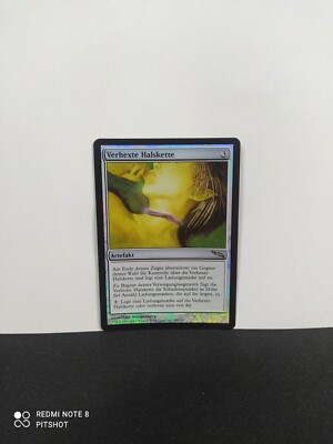 FOIL Verhexte Halskette / Jinxed Choker - MTG Magic | eBay UK