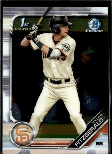 2019 Bowman Draft Chrome Tyler Fitzgerald #BDC-152 3 Card Lot | eBay