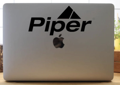 Piper Aircraft Logo Decal- Airplane Sticker Decal- Pilot Sticker- Jet ...