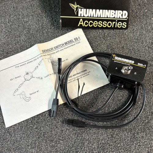 Humminbird SS-1 Transducer Sensor Selector Switch - A/B SS1 New Old ...
