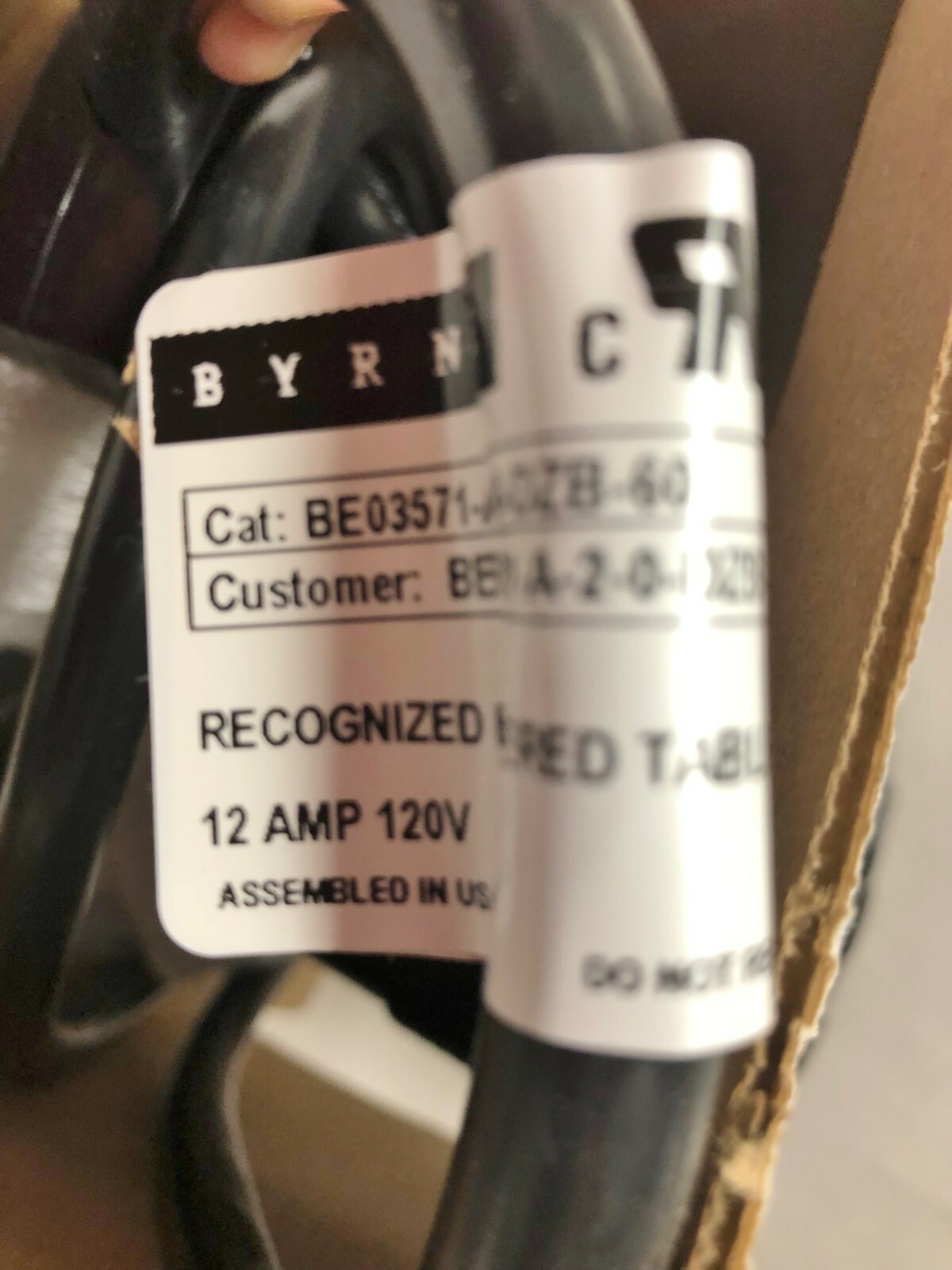 Byrne Black Power Data Center Node 2-Outlet Interlink IQ #9809 | eBay