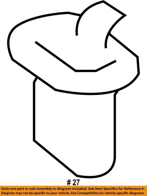 Subaru 64333FJ000 Genuine OEM Factory Original Hook for sale online | eBay