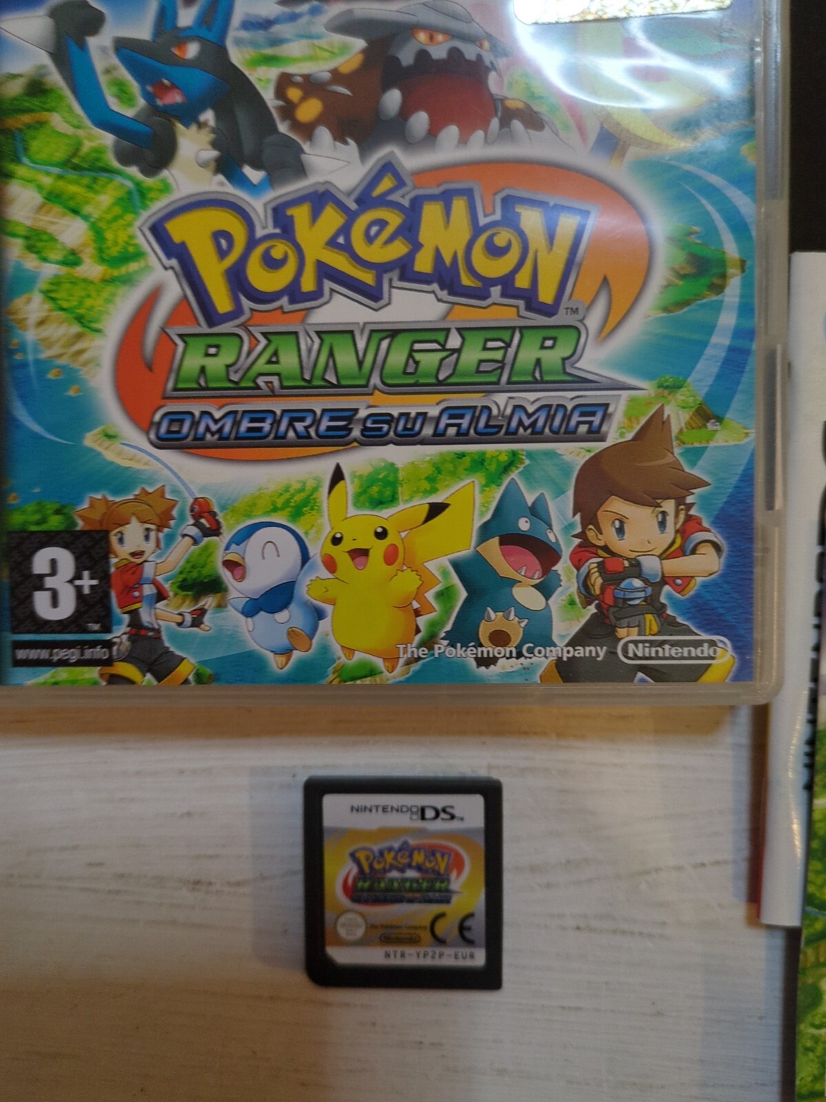Pokémon Ranger Shadows Almia Nintendo DS Dsi XL 3DS Nds Only Cartridge ...