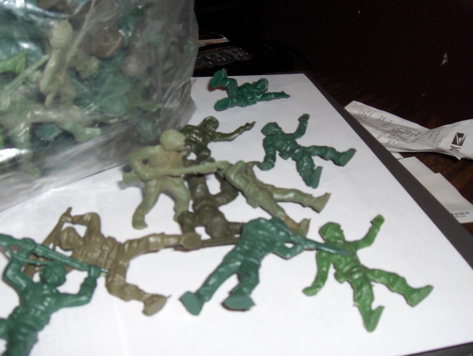 Lido vintage toy soldiers 54mm army men | eBay