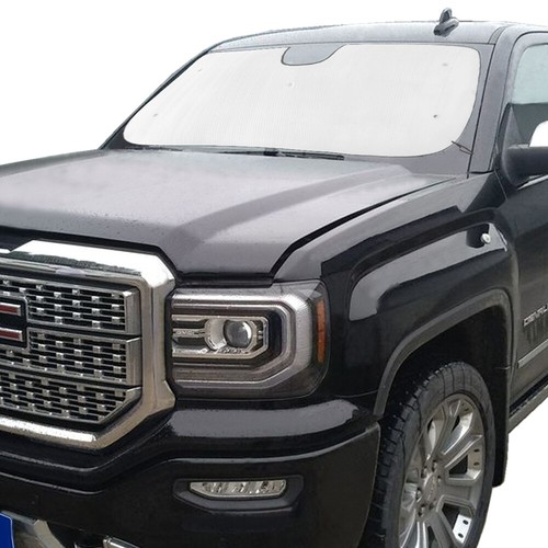 Fit For GMC Sierra 1500 2014-2019 Front Windshield Interior Sunshade UV ...
