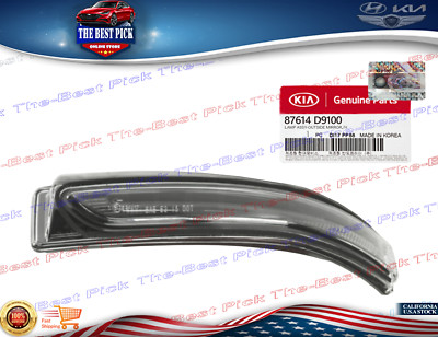 ⭐GENUINE⭐ View Mirror Turn Signal Lens LEFT 2020-2022 Kia Sportage ...
