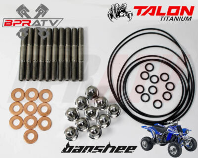 Yamaha Banshee 350 TITANIUM Pro Design Cool Head Stud Kit Nuts & O-Rings Gaskets | eBay
