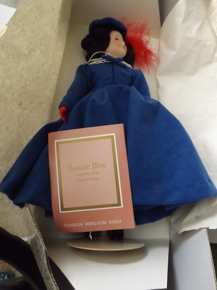 Franklin Mint Gone with the Wind BONNIE Blue BUTLER Doll | eBay