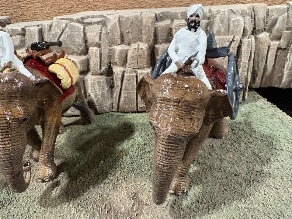 Nate's Garage Toy Soldiers BRITISH ELEPHANT TROOPS CARRIER BR 101A 54 ...