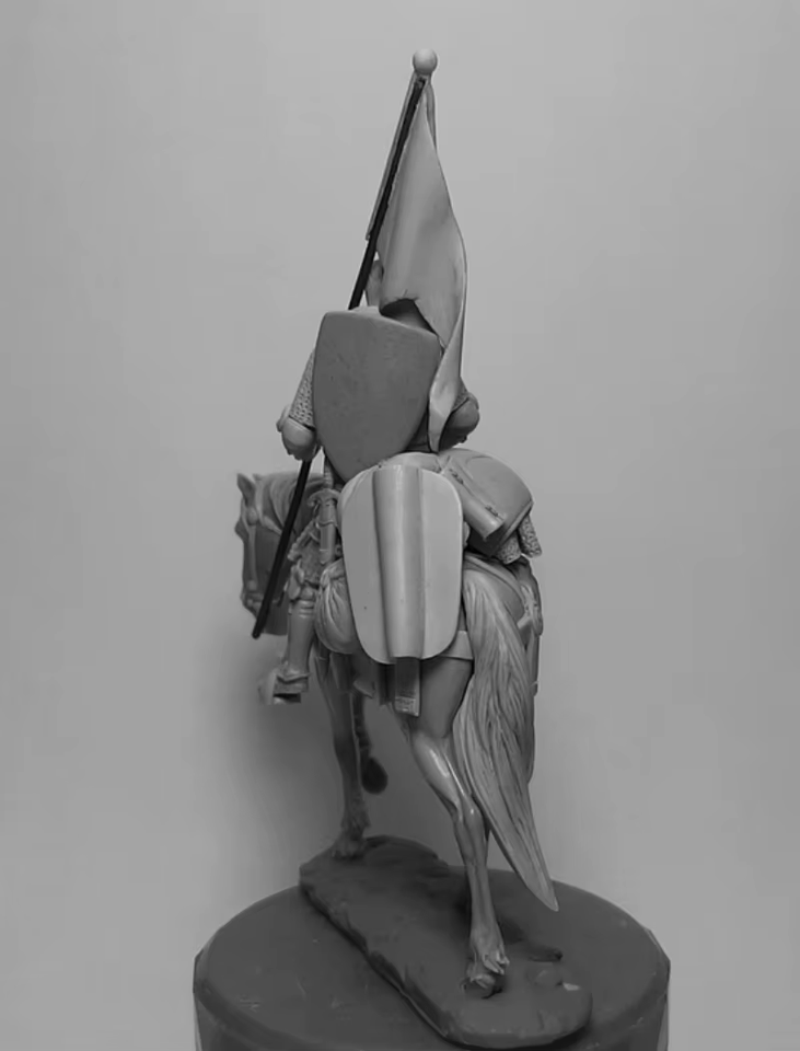 1/32 Scale 54Mm Die-Cast Resin Figure Model Kit Polish Knight Hobby ...