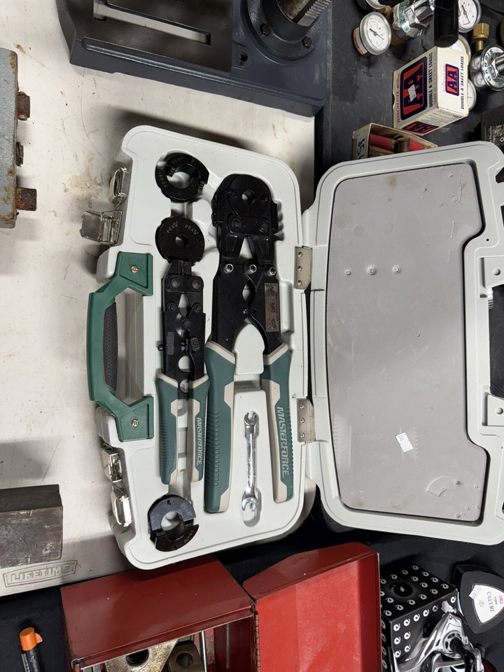 Masterforce® Multi-Head PEX Crimp Tool Kit (694-5323) | eBay