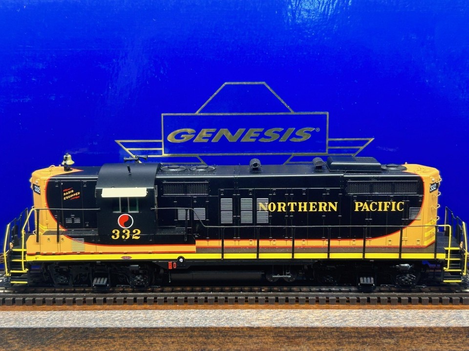 NORTHERN PACIFIC GP9 LOCO- DCC/TSUNAMI SOUND HO Scale -"GENESIS" NEW ...