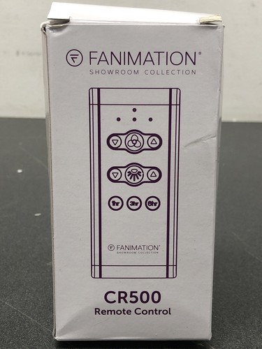 Fanimation CR500 Non-Reversible Fan and Light Remote - White | eBay