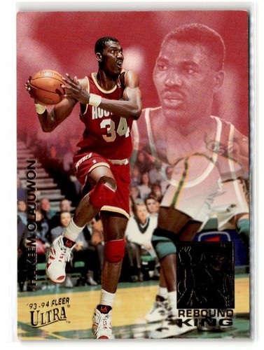 Hakeem Olajuwon Houston Rockets 1993-94 Ultra Rebound Kings #8 | eBay