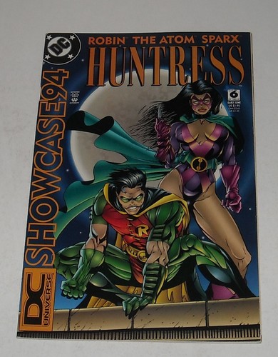 SHOWCASE '94 # 6 DC COMICS June 1994 DC UNIVERSE LOGO VARIANT ROBIN The ...