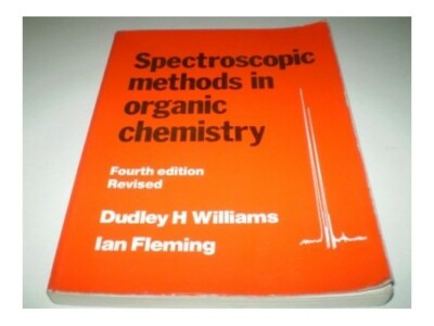 Spectroscopic Methods in Organic Chemistry by Fleming, Ian Paperback ...