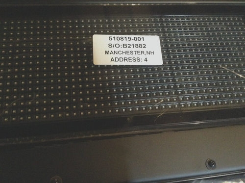 LUMINATOR 16x48 SMD REAR HORIZON DISPLAY 510819001 LED AMBER TRANSIT ...