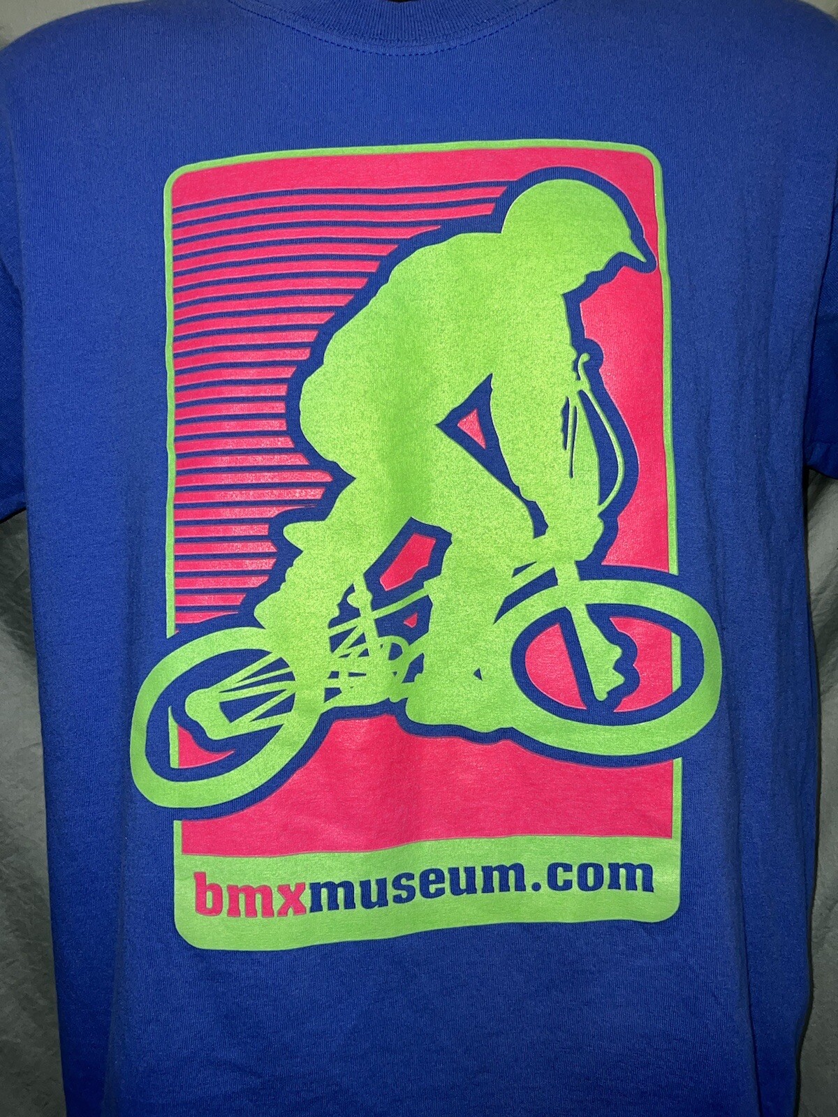 BMX Museum Rockford, IL BMX.com Medium Blue Crewneck … - Gem